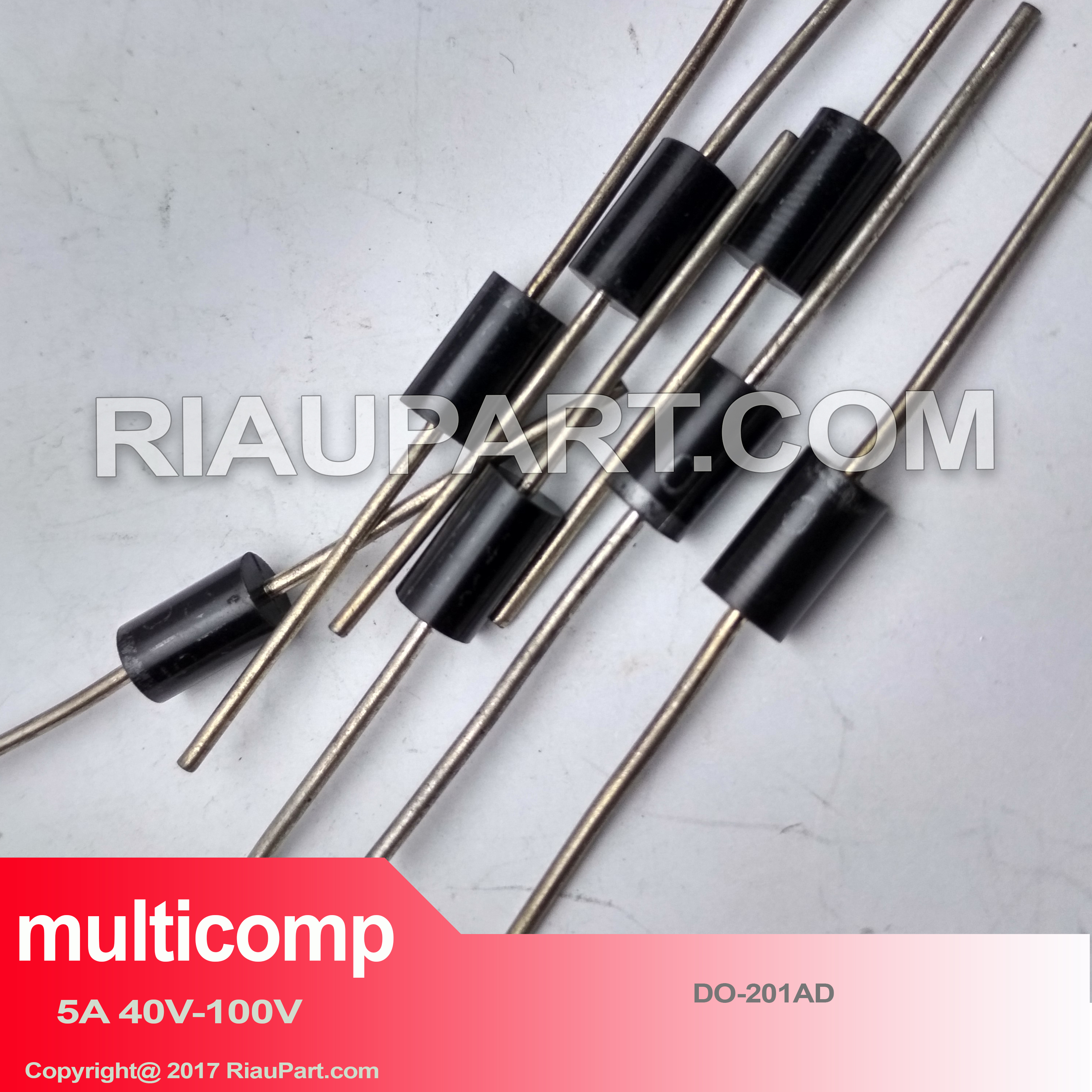DIODA SR560 DIODE SCHOTTKY BARRIER 60V 5A - RiauPart.com