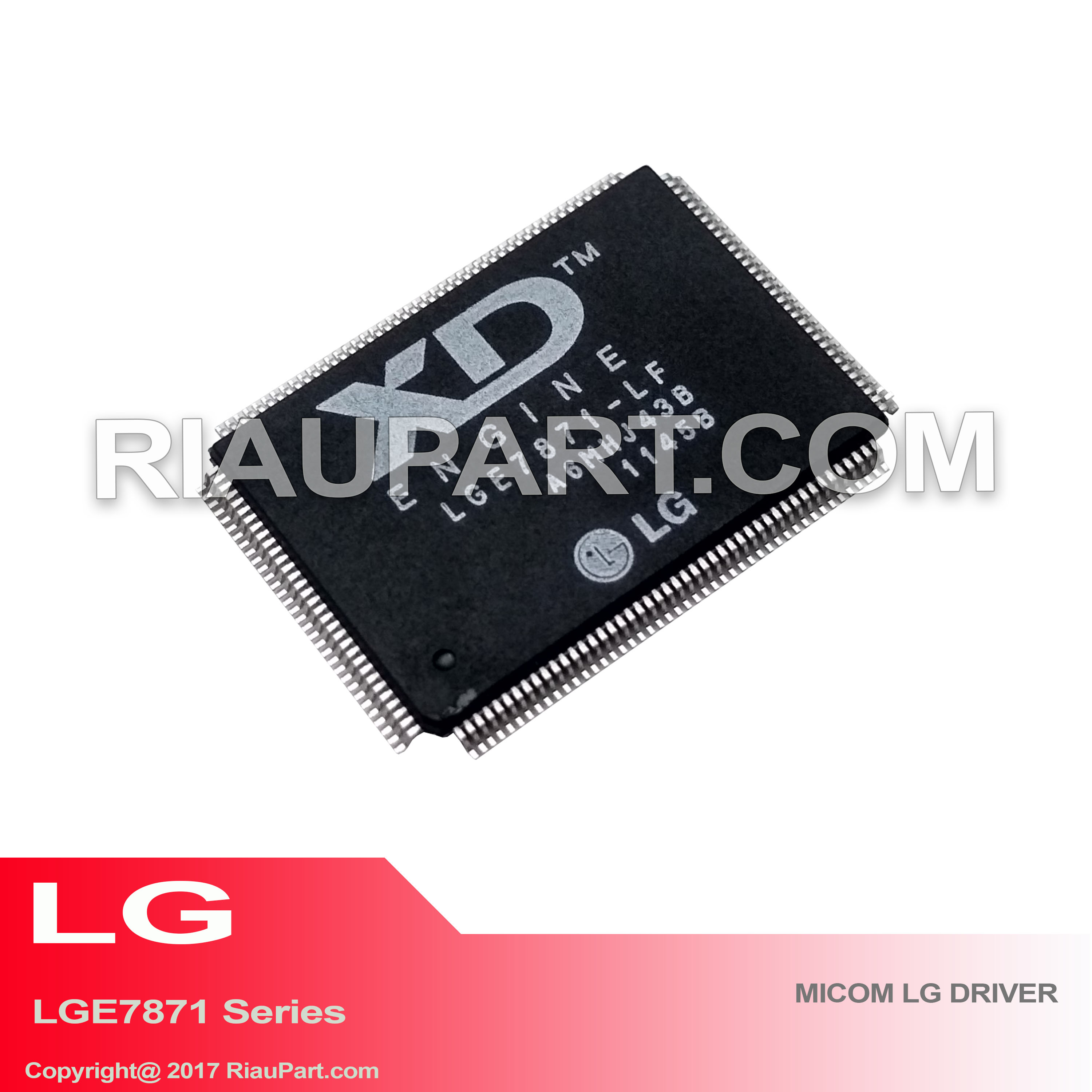 ORIGINAL IC MICOM XD ENGINE LGE7871-LF 1154B LG MAINBOARD DRIVER ...