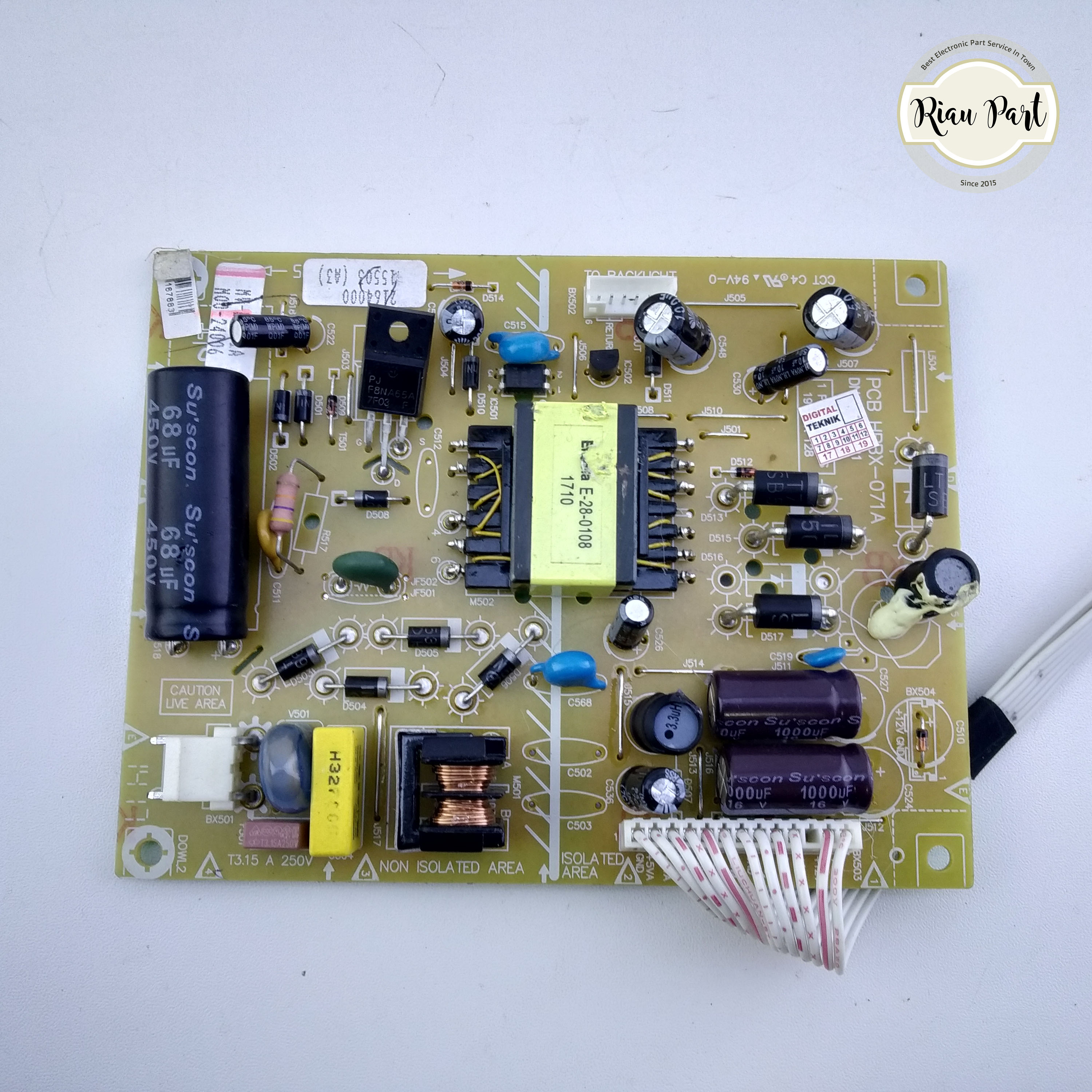 POWER SUPPLY TV REGULATOR TV POLYTRON PLD 24T811 24D811 - RiauPart.com